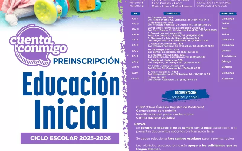 Inicia periodo de preinscripciones en planteles de Educación Básica | Portal Gubernamental del ...